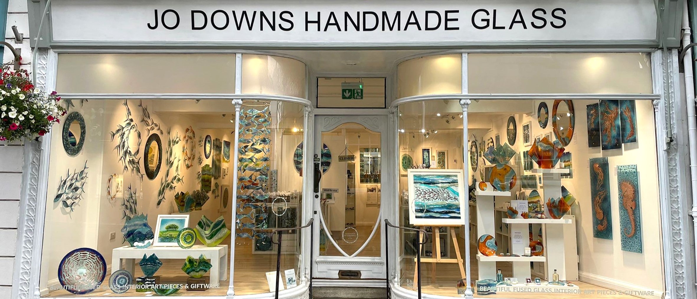 Discover Jo Downs' new gallery in Truro – Jo Downs Handmade Glass