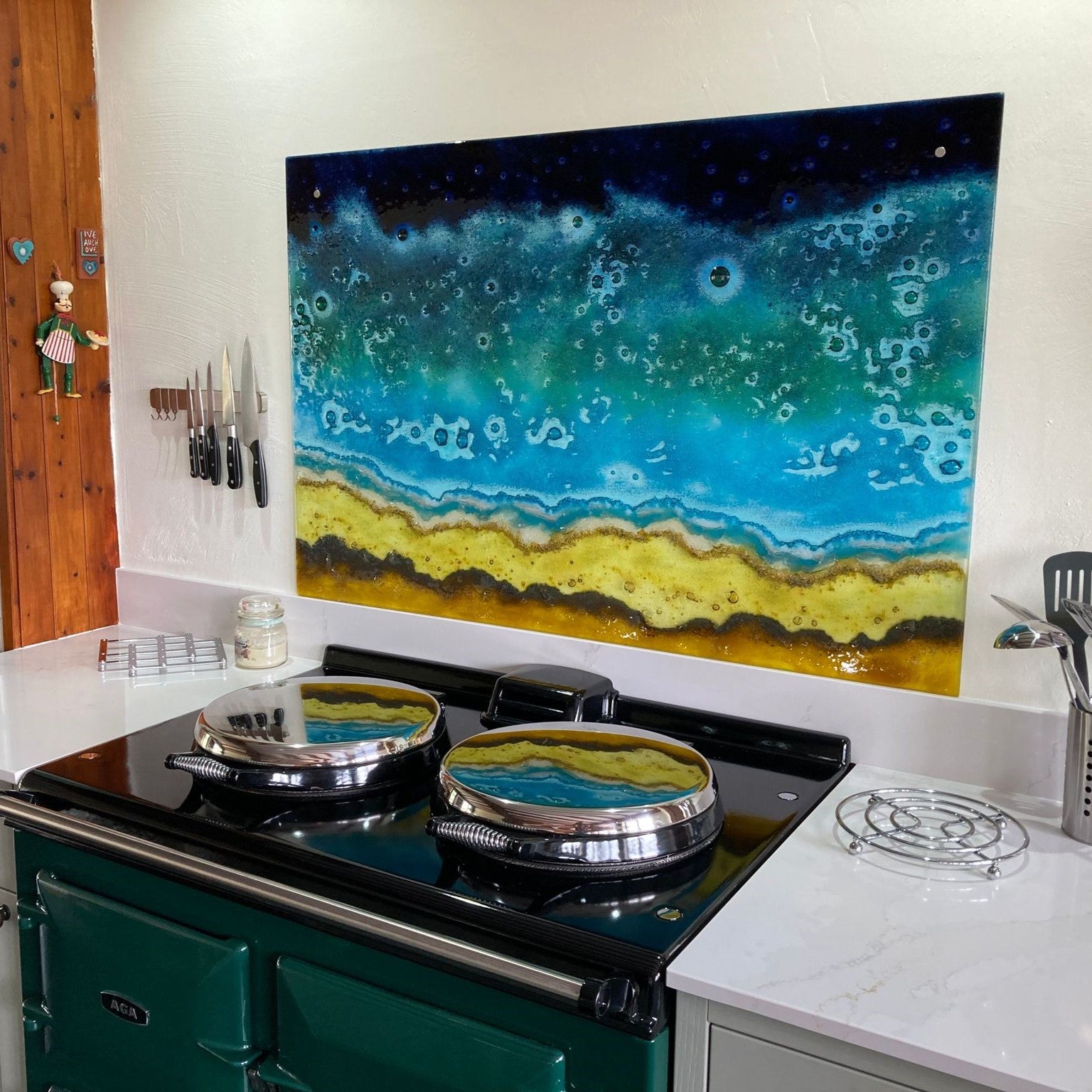 Splashbacks – Jo Downs Handmade Glass