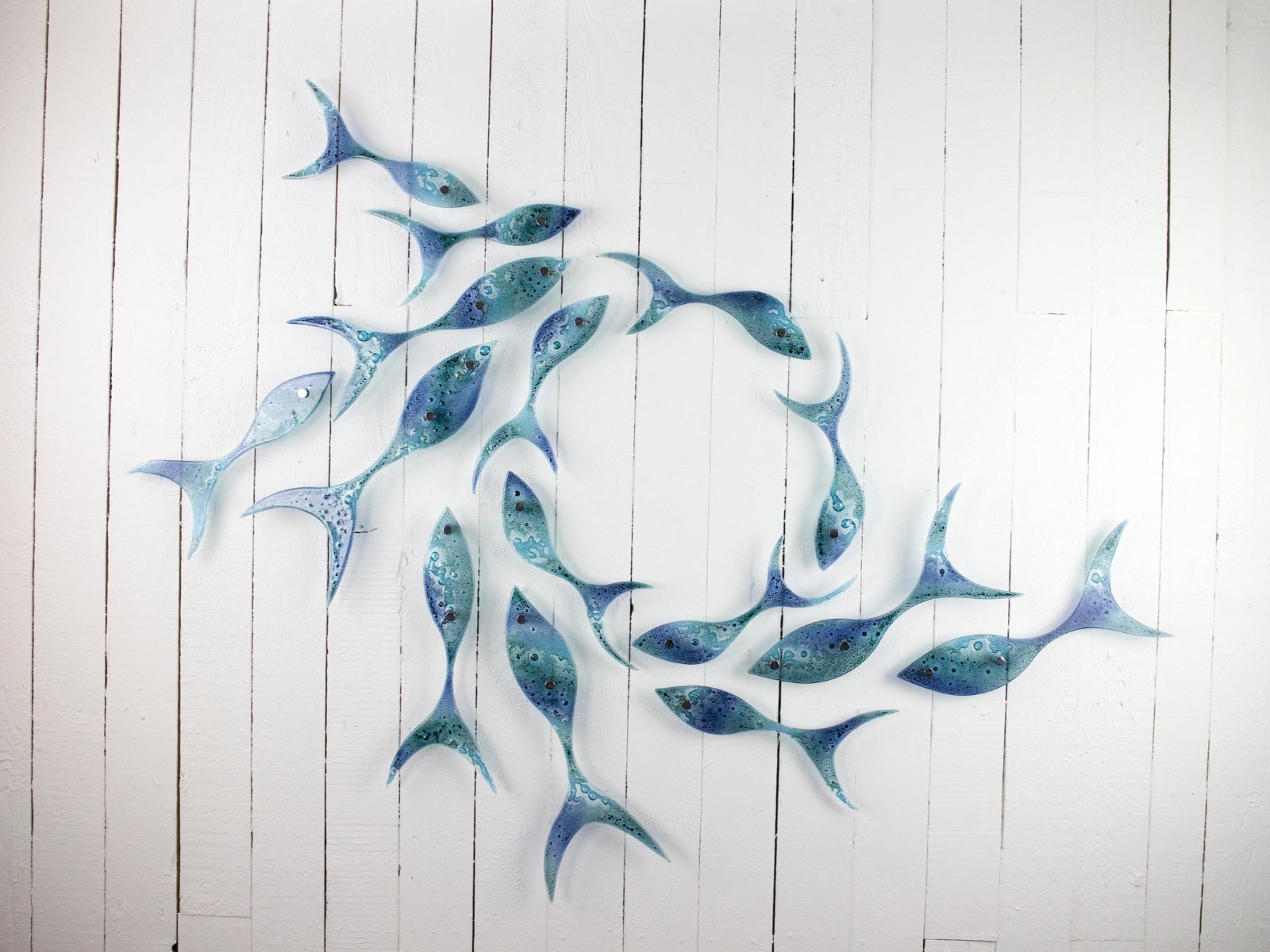 Atlantic Shoal Various Colourways Jo Downs Handmade Glass