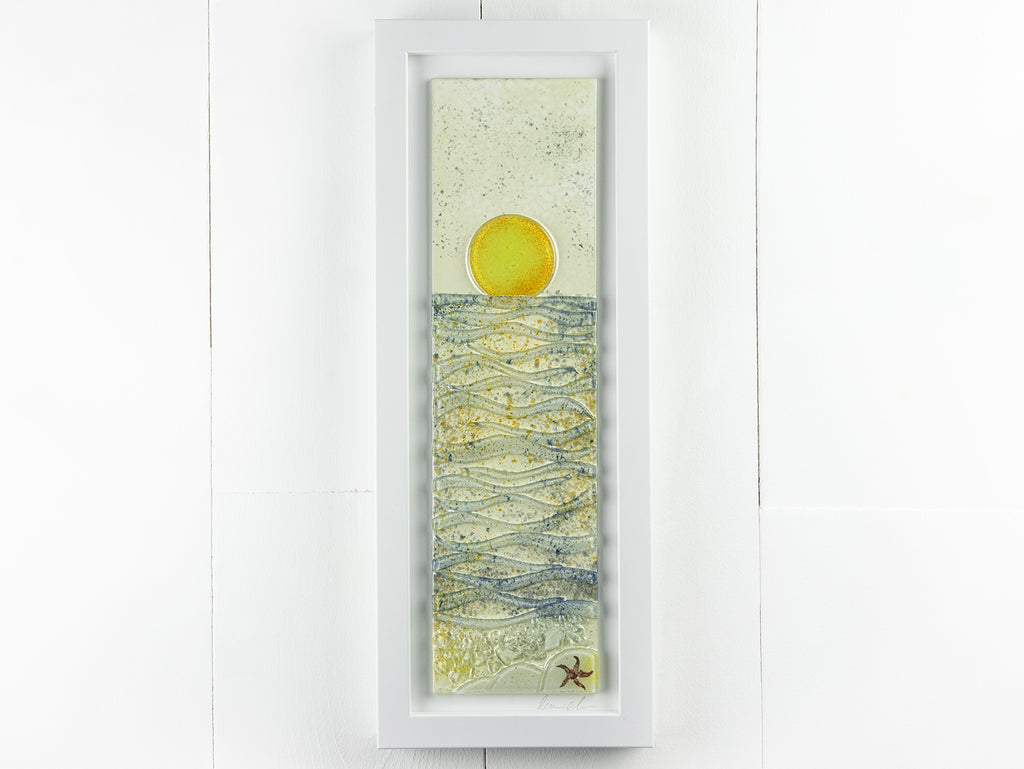 Artisan Sunrise Rectangular Art Frame – Jo Downs Handmade Glass