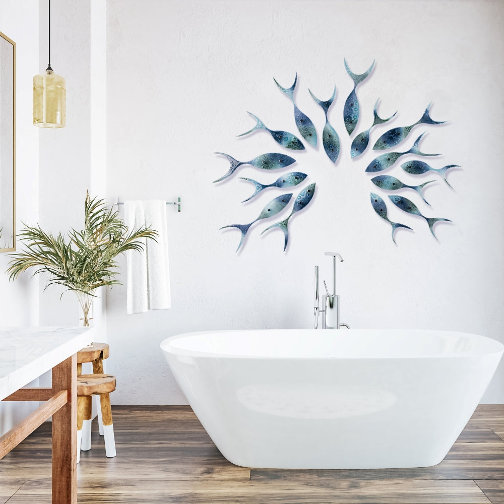 Shoaling Fish – Jo Downs Handmade Glass