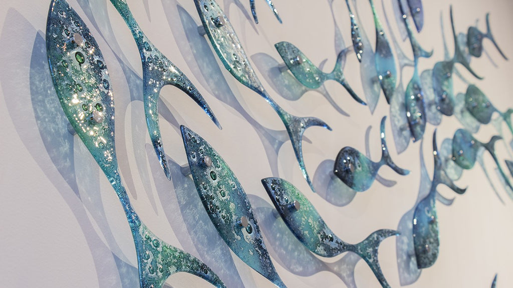 Shoaling Fish – Jo Downs Handmade Glass