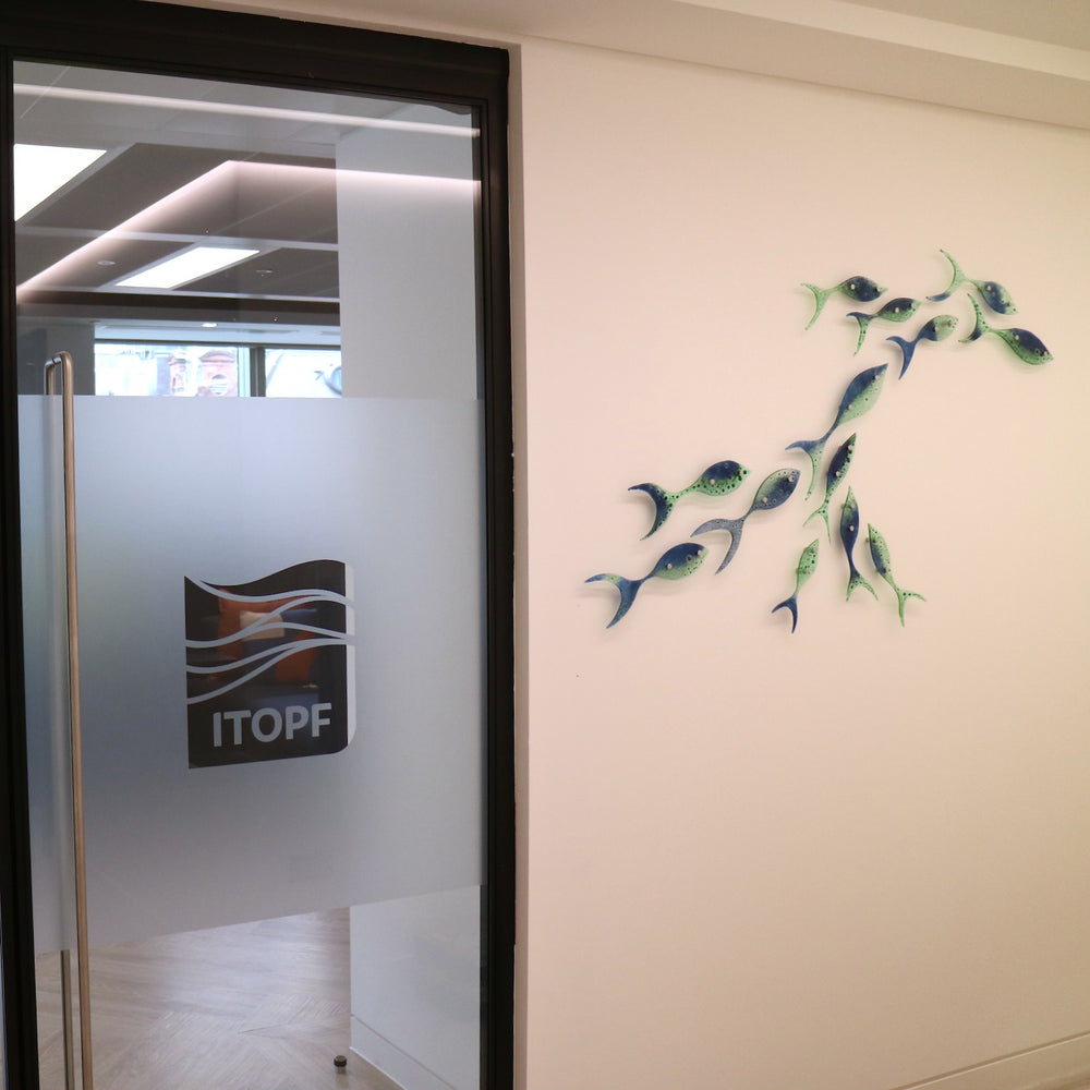 ITOPF, LONDON HEADQUARTERS – Jo Downs Handmade Glass