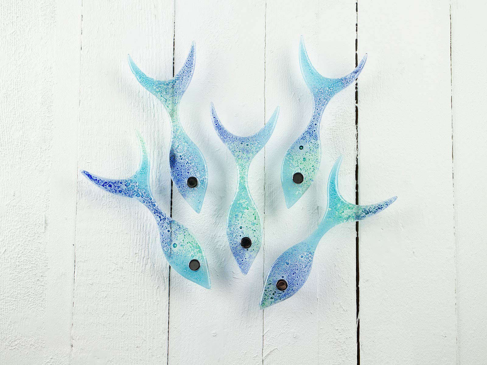 Shoaling Fish – Jo Downs Handmade Glass