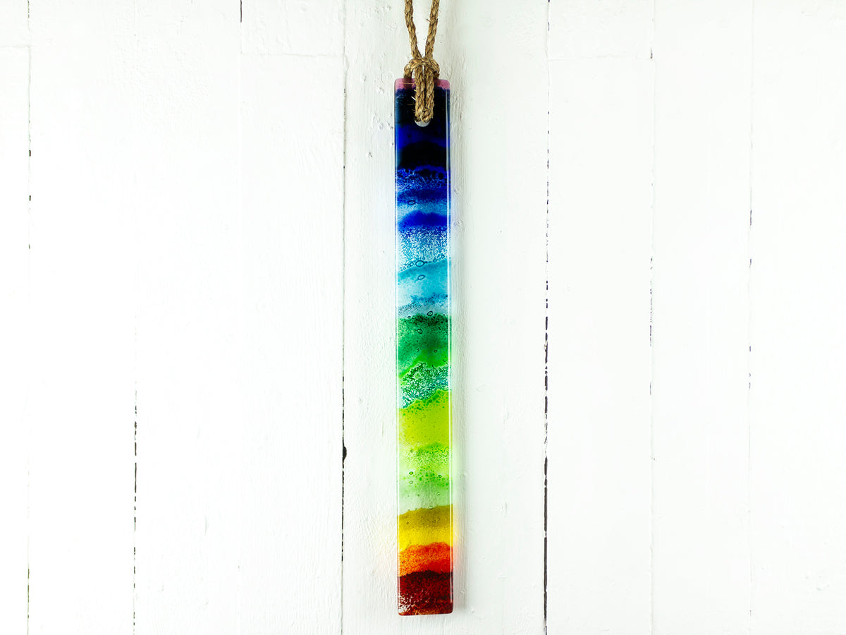 Wishstick - Coastal Rainbow – Jo Downs Handmade Glass