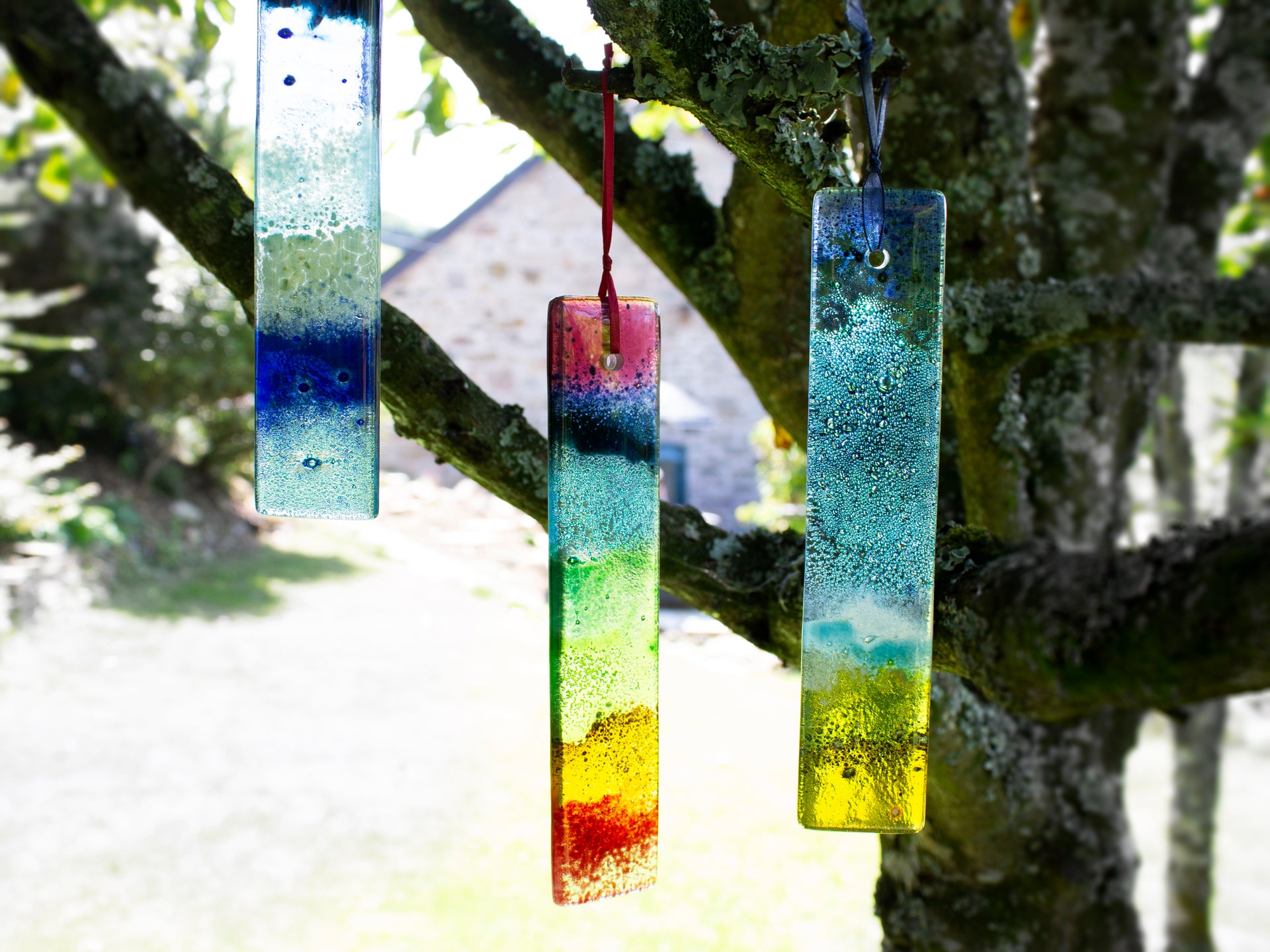 Mini Wishstick - Coastal Aqua – Jo Downs Handmade Glass